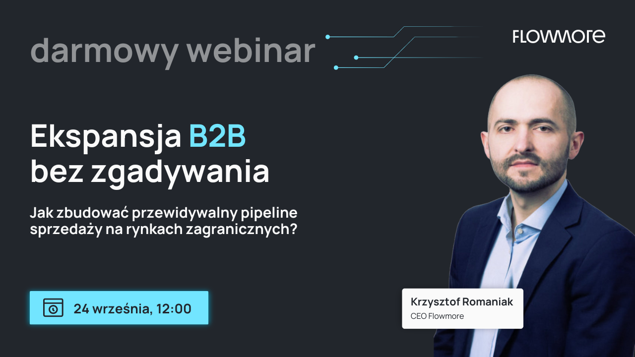 Ekspansja B2B bez zgadywania - flowmore